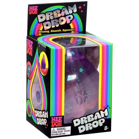 Needoh Dream Drop Purple Stress Ball