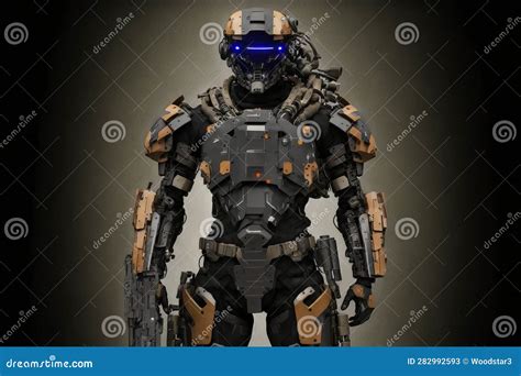 Robots Soldier Robot Hyper Realistic Conceptual Project 2025