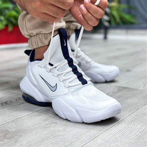 پوشاکس کتونی مردانه های‌کپی مدل نایکی سفید پوشاکس