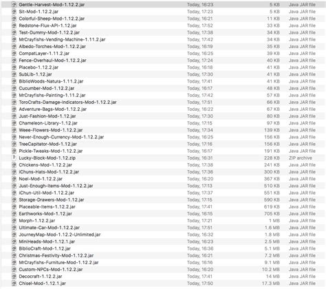 Mods Aren T Showing Forge Support Bug Reports Forge Forums