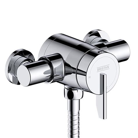 Bristan Sonique 3 Exposed Mini Valve Mixer Shower Chrome Bristan Soq3 Shxar C National