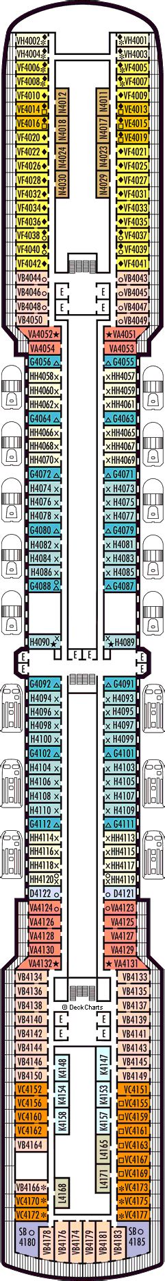 Holland America Noordam Deck Plans Ship Layout Staterooms And Map