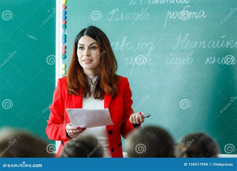 Teacher With Pupils In The Classroom Editorial Photo Cartoondealer