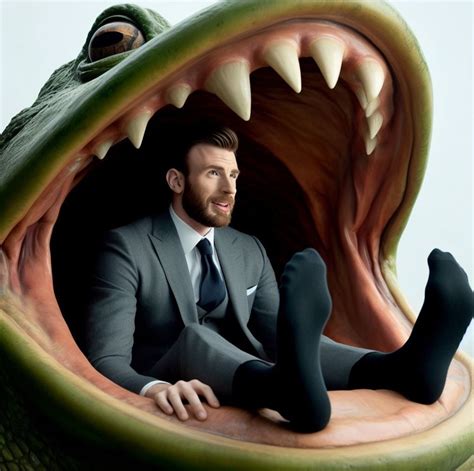 Ai Chris Evans With Black Socks Fashionable Man Flickr