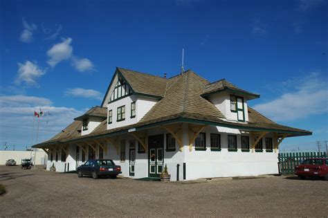 Canadian National Railway Station Vegreville Retroactive