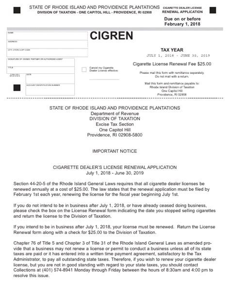 Form Cigren Fill Out Sign Online And Download Fillable Pdf Rhode