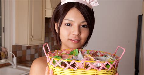 Tsubasa Akimoto Japanese Gravure Idol Sexy Servant Dress Fashion Photo Shoot Part 2 Photo E