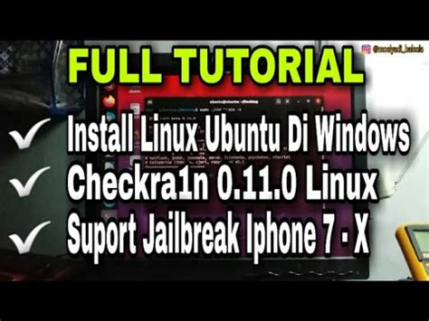 Cara Install Linux Ubuntu Di Windows YouTube