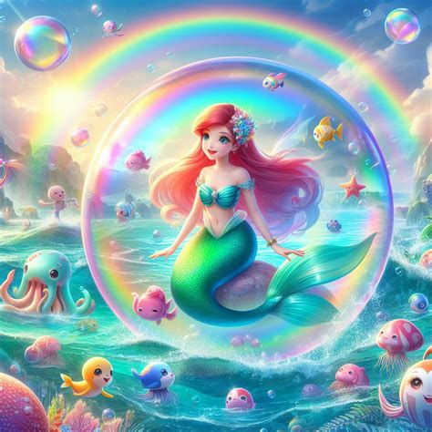 Princess Ariel Trapped In A Bubble 43 By Carlosuriel13 On Deviantart