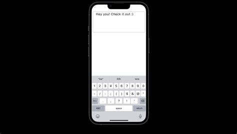 Fully Working IOS Keyboard Interactable Figma