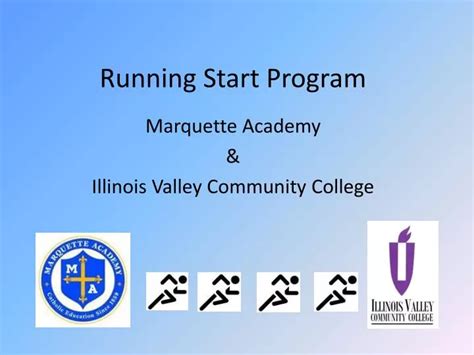 Ppt Running Start Program Powerpoint Presentation Free Download Id