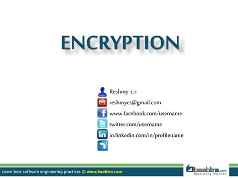 Encryption Ppt Computing Technology Computing