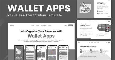 Wallet Apps Mobile App Powerpoint Templates Incl Wallet And App Envato
