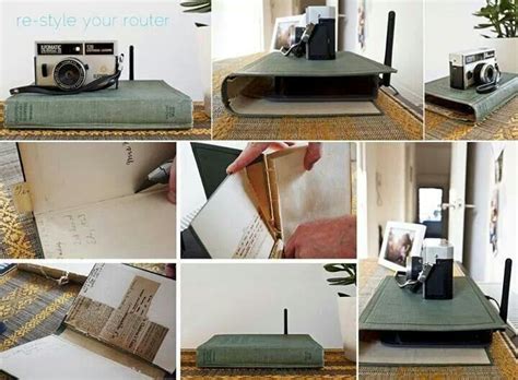 Hiding Wifi Router Hide Your Wifi Router Diy Furniture Projects Diy Craft Projects Diy