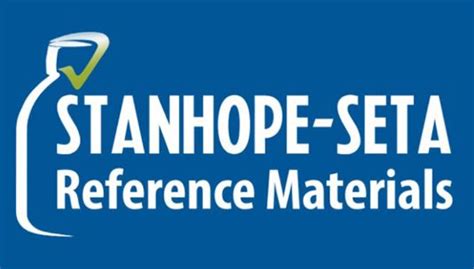 Matériaux De Référence Stanhope Seta Deltalabo