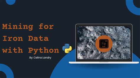 mining for iron data with python