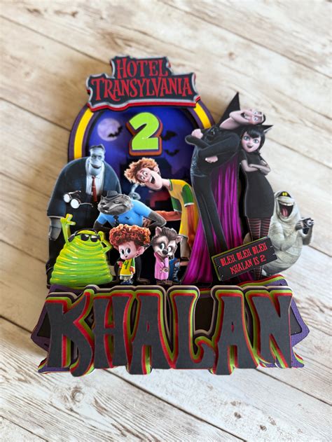 Hotel Transylvania Cake Topper Yoryina Creations