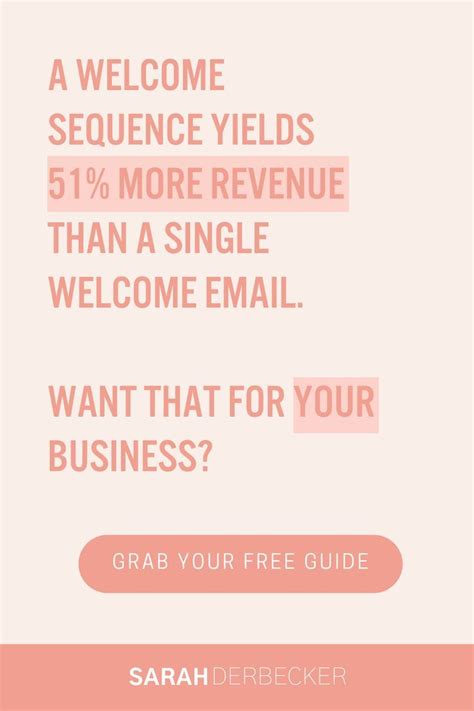 welcome sequence essentials