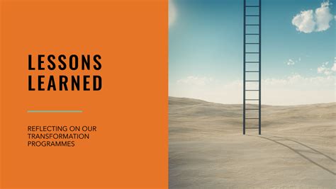 lessons learned are a critical part of erp implementation