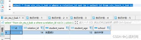 Mysql中in和exists的区别 And Not In、not Exists、left Join的相互转换left Join 与not Exists Csdn博客