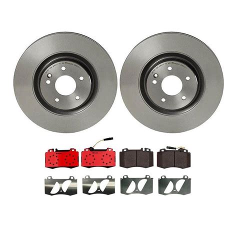 Brembo Oe Front Brake Kit Prem Nao Ceramic Padsprem Uv Coat Rotors