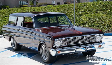 Before And After 1965 Ford Falcon Two Door Wagon Transformation