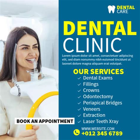 Orthodontic Advertisements Teeth With Braces Ad Template And Design Id
