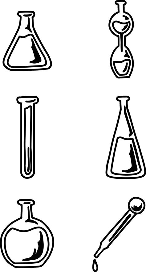Lab Tools Illustration 64913514 Vector Art At Vecteezy