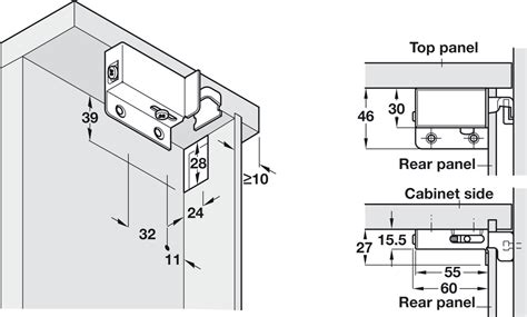 Cabinet Hanger Wall Unit For Screw Fixing Online At HÄfele