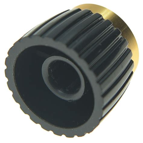 50pcs Guitar Amp Amplifier Knobs Black With Gold C Grandado