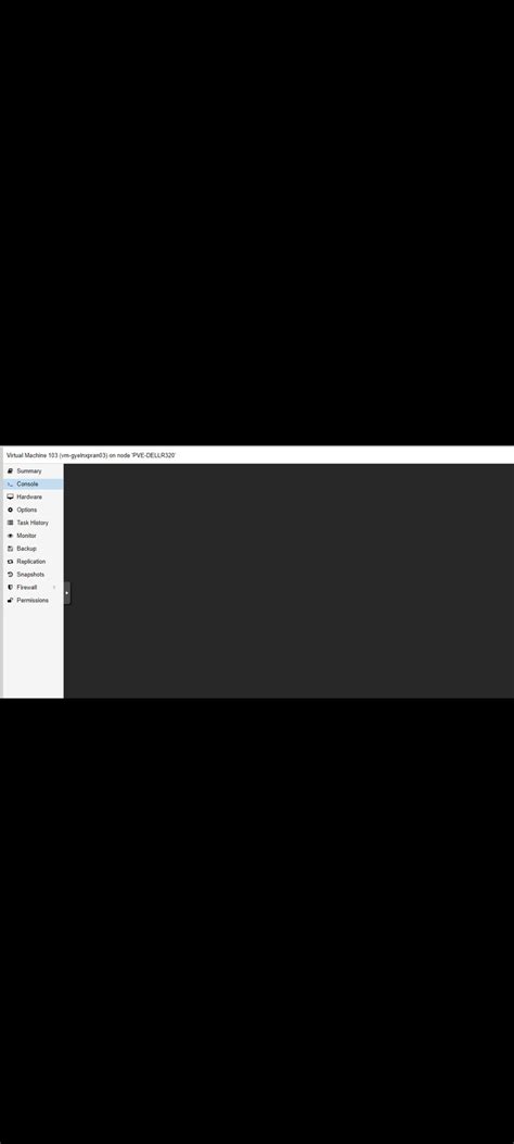 Proxmox Console R Proxmox