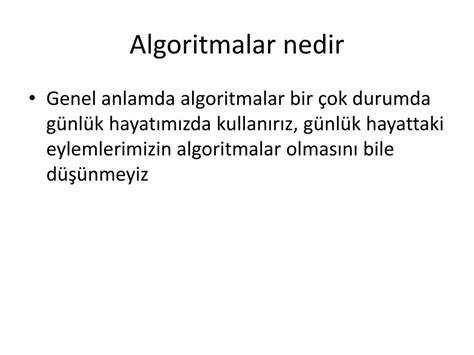 Ppt Mit503 Veri Yapıları Ve Algoritmalar Algoritmalar A Giriş Powerpoint Presentation Id 6279526