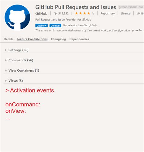Show Activation Events In Feature Contributions Issue Microsoft Vscode GitHub