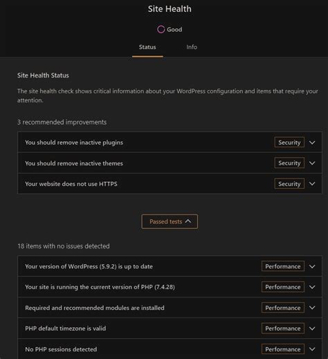 Module Intl Not Installed Makes Site Health Check Complain · Issue