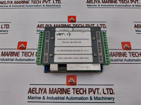 Praxis 98 6 049 706 I O Processor Board Aeliya Marine