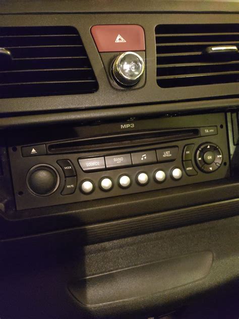 Магнитола rd4 — Citroen Grand C4 Picasso (1G), 1,6 л, 2008 года ...