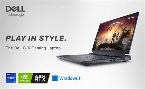 Dell G16 7630 Gaming Laptop 16 Inch 2560 X 1600 QHD 165Hz 3ms Display Intel Core I9