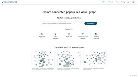 Connected Papers Visual Tool For Academic Research And Paper Discovery