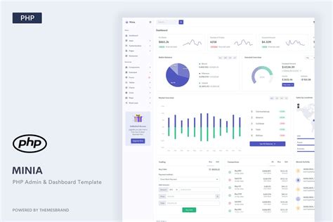 Minia Php Admin And Dashboard Template