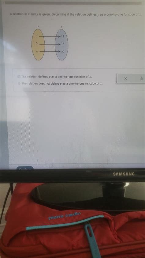 Solved A Relation In X And Y Is Given Determine If The Chegg Com