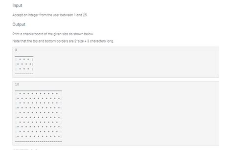 Solved Input Accept An Integer From The User Between 1 And