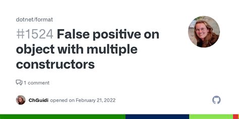 False Positive On Object With Multiple Constructors · Issue 1524