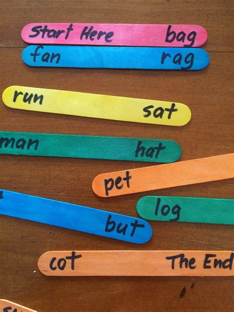 Popsicle Stick Learning Games At Joseph Stanfield Blog