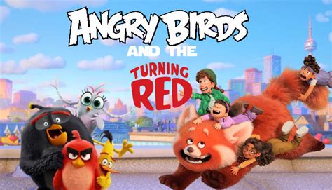 Angry Birds And The Turning Red Crossover By Mironka241 On Deviantart