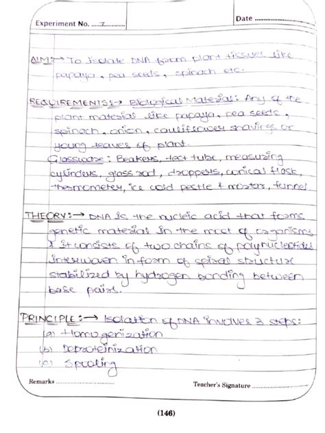 Dna Isolation Experiment Protocol Pdf