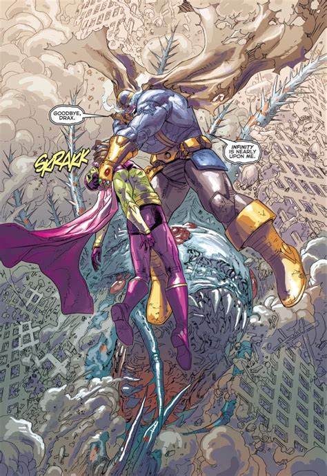 Thanos In Infinity Gauntlet Vol 2 4 Art By Dustin Weaver And Rain