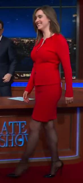 Margaret Brennan Late Show Colbert R Talkshowgirls