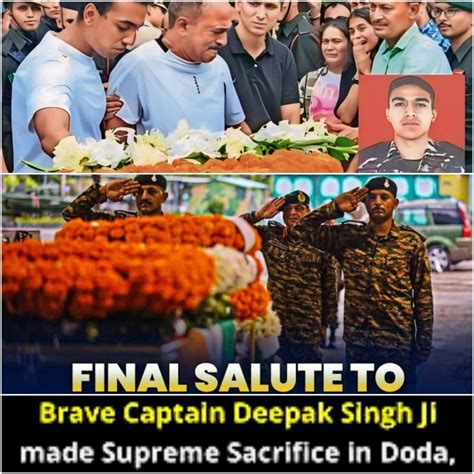 Capt Deepak Singh Lied To His Mother That He Is Going To Sleep Before Leaving For The Deadly