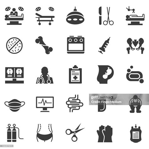 Surgery Vector Set High Res Vector Graphic Getty Images