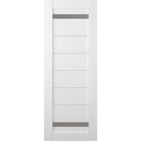 Belldinni Perla 30 In X 96 In No Bore 2 Lite Frosted Glass Snow White